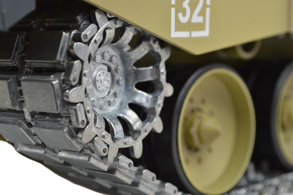 Metal Drive Sprockets And Idlers For Heng Long 1/16 Challenger 2 RC Tank